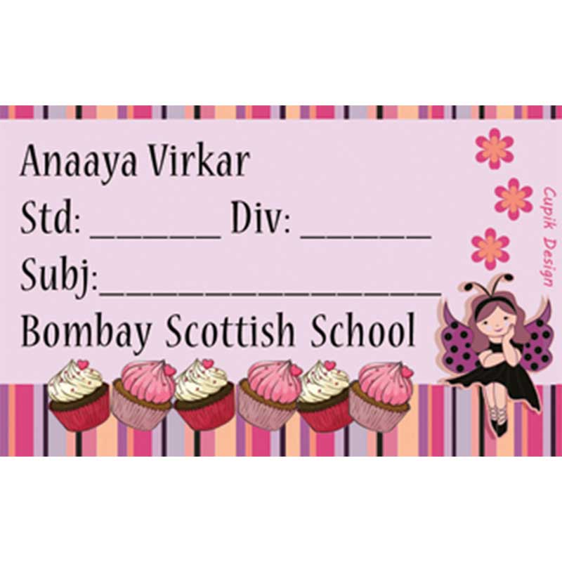 Fairy School Book Labels – Cupik Design India