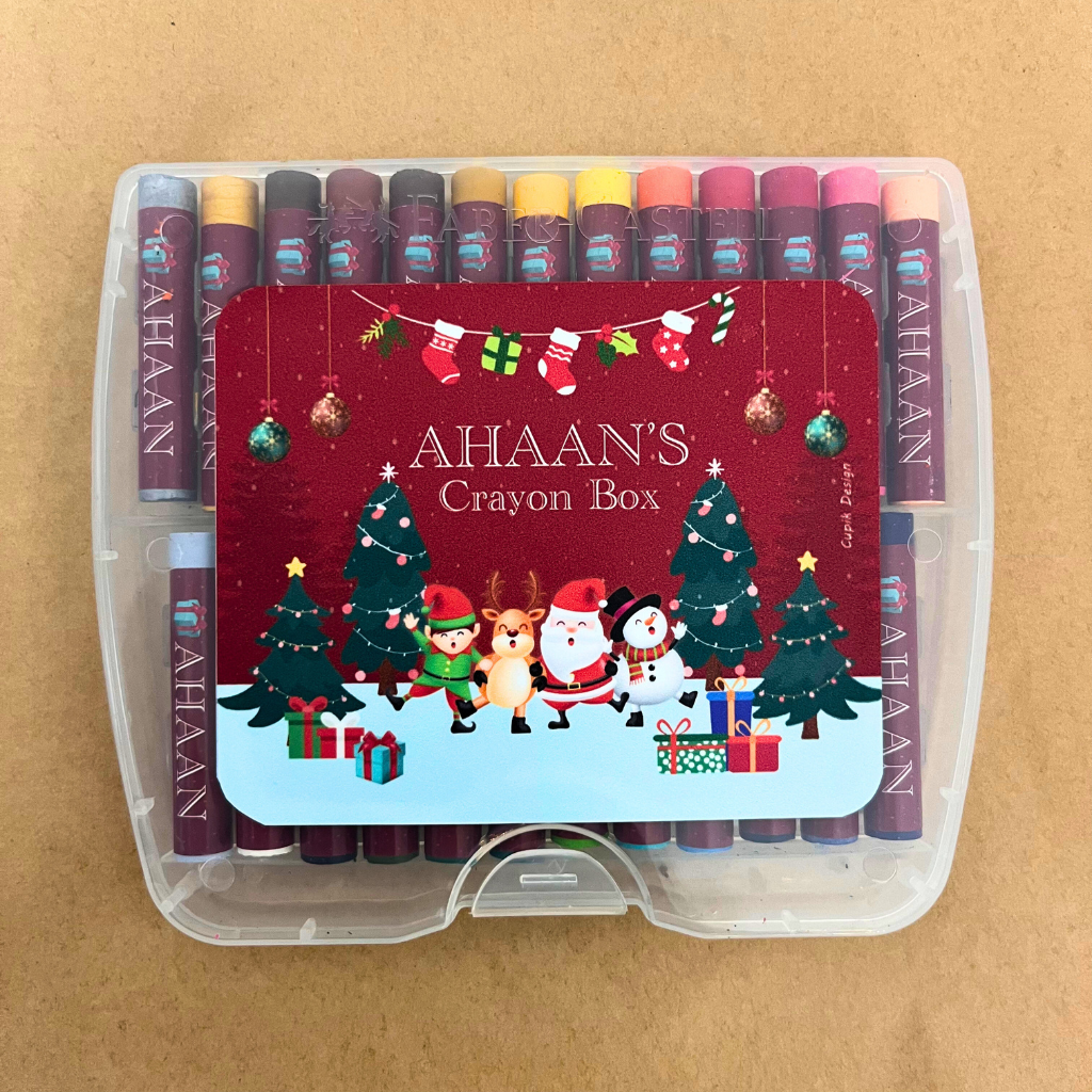 X'mas Friends Crayon Box Set – Cupik Design India