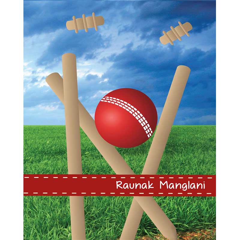 Cricket Hardbound Notebook – Cupik Design India
