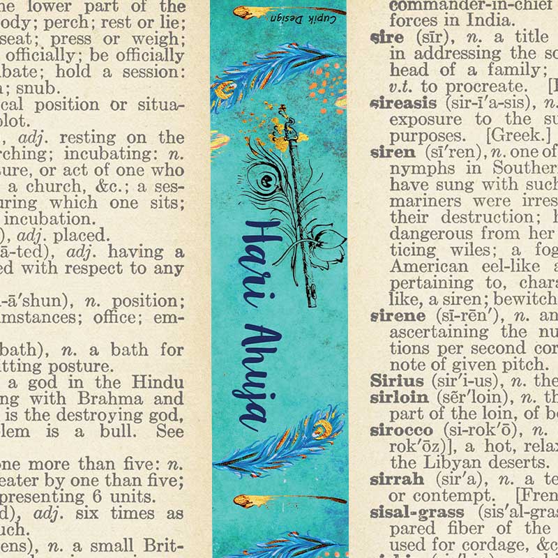 Krishna Feather Bookmarks – Cupik Design India