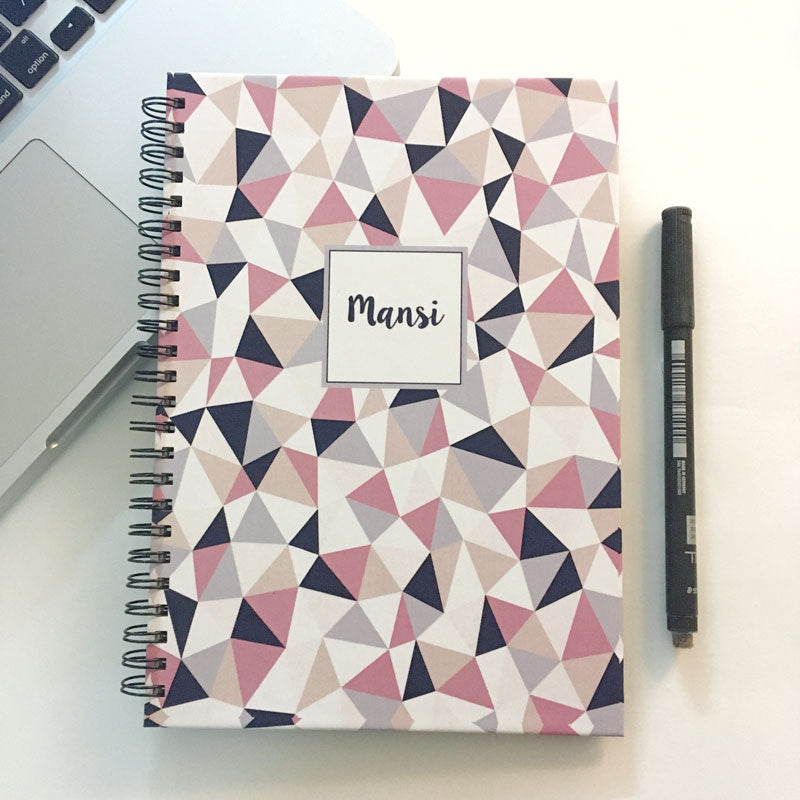 Geometric Forever (Rewritable) Notebook – Cupik Design India