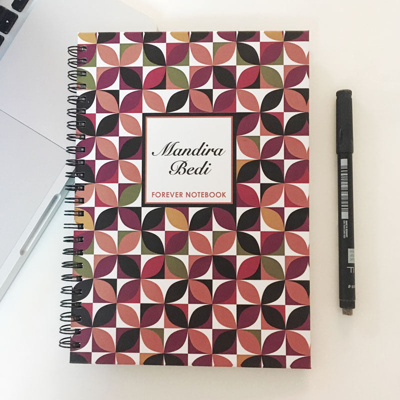 Retro Forever (Rewritable) Notebook – Cupik Design Personalized ...