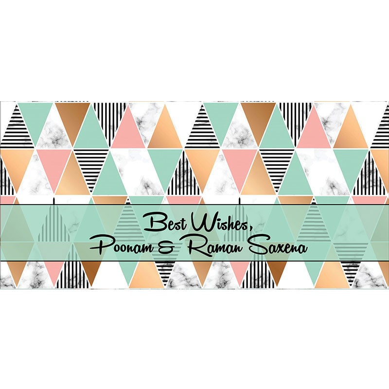 Marbled Triangles Gift Envelopes – Cupik Design India