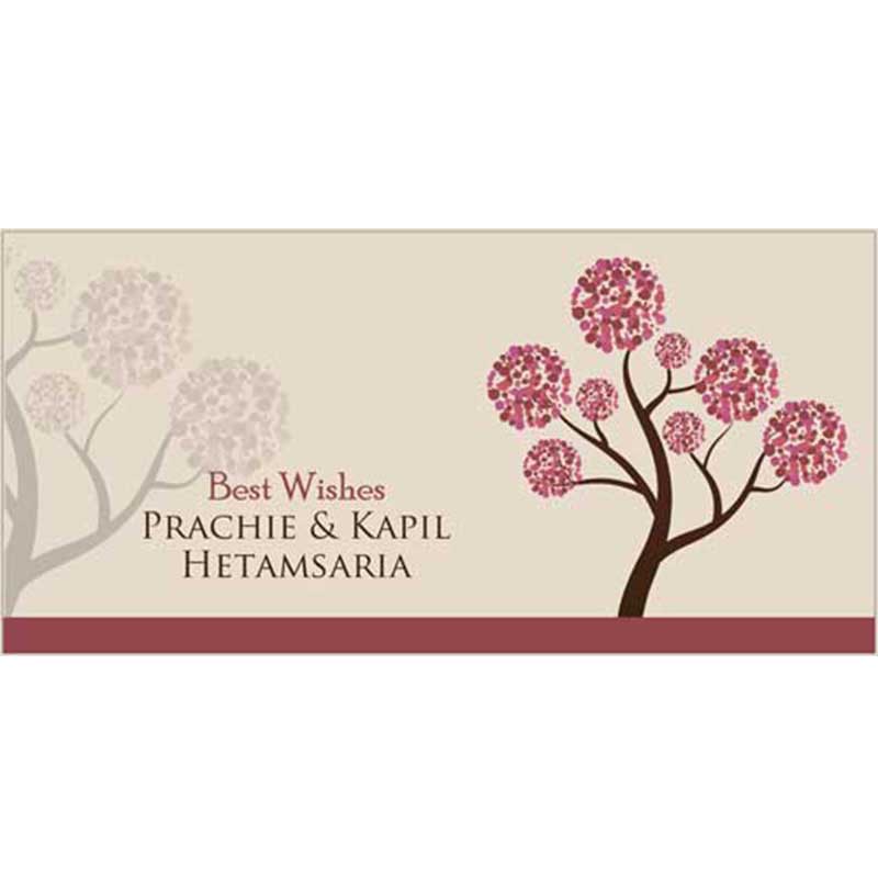 Plum Tree Gift Envelopes – Cupik Design India