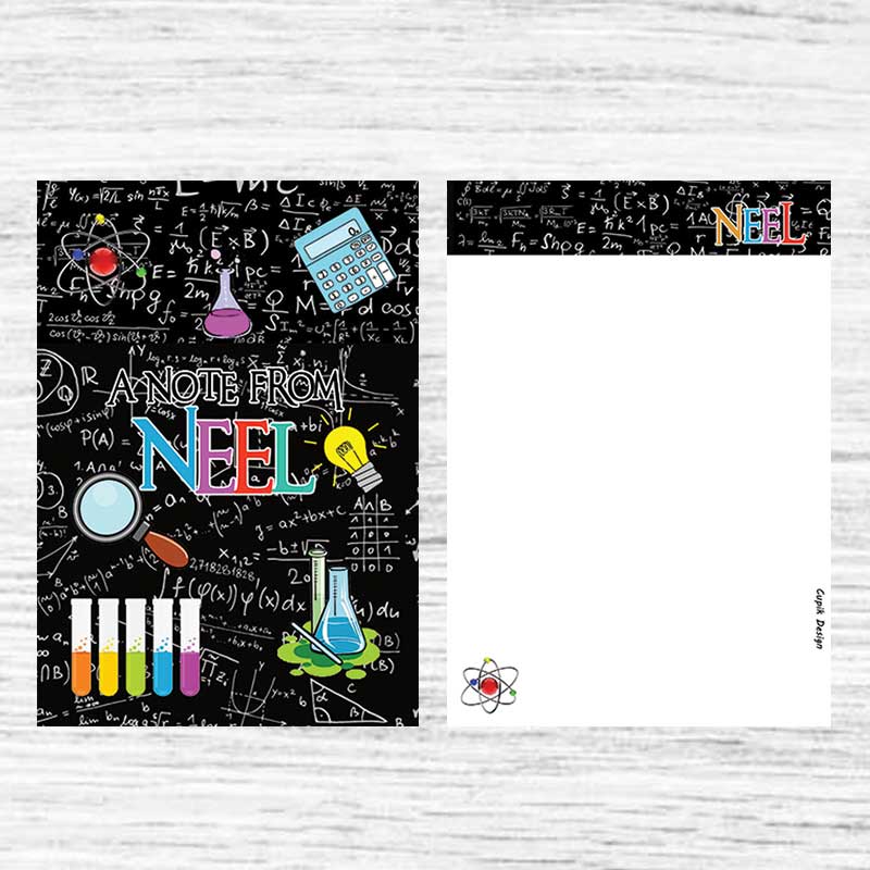 Science Letterpad – Cupik Design India