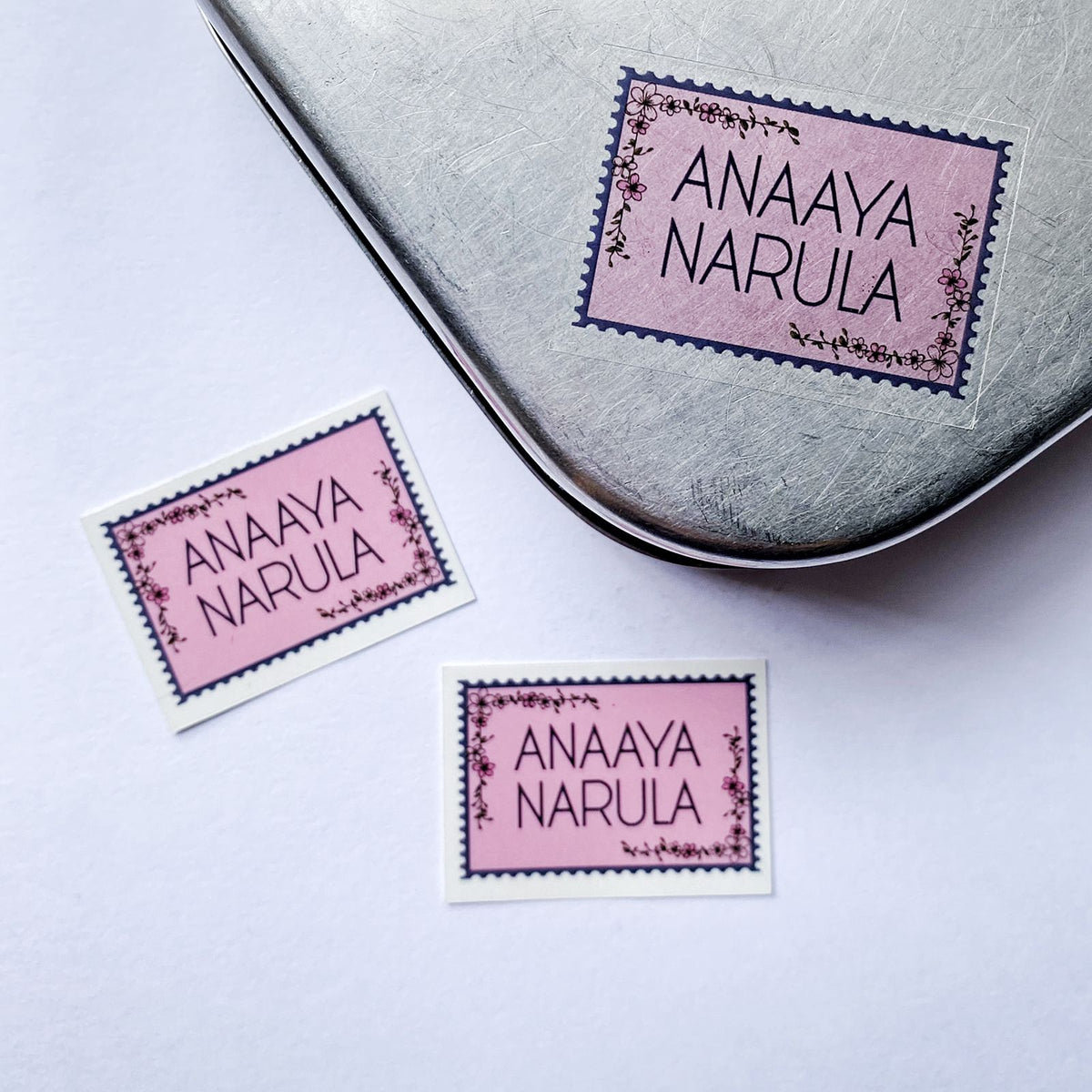 Vintage Stamp Transparent Labels – Cupik Design India